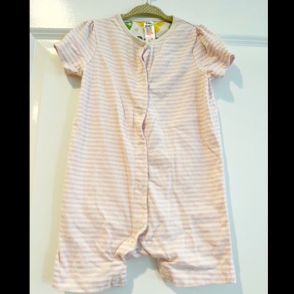Baby Boden | One Pieces | Baby Boden Pink And White Onesie Size 218 ...